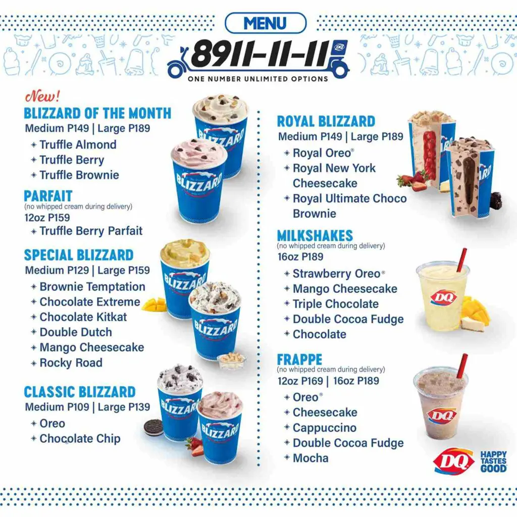 Dairy Queen Menu Mexico Tarifas Actualizadas 2024 Dairy Queen Menu Mexico Tarifas Actualizadas 2024